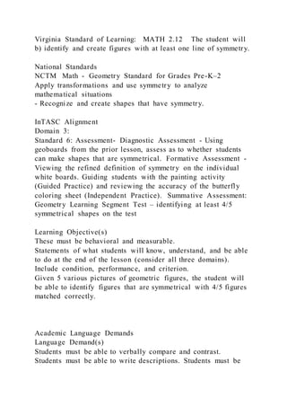 EDUC 510Lesson Plan Template edTPA Planning (Part B)Pa | DOCX