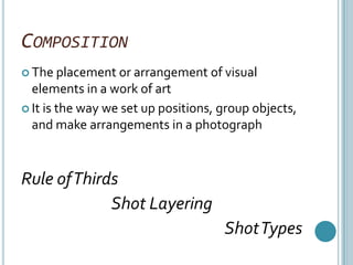 Educ 514 rules of composition | PPTX | Photography | Arts and Crafts