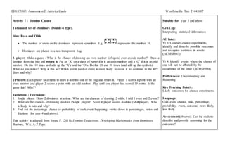 Educ5505 dominoes activity cards priscilla teo w 20141028 | DOCX