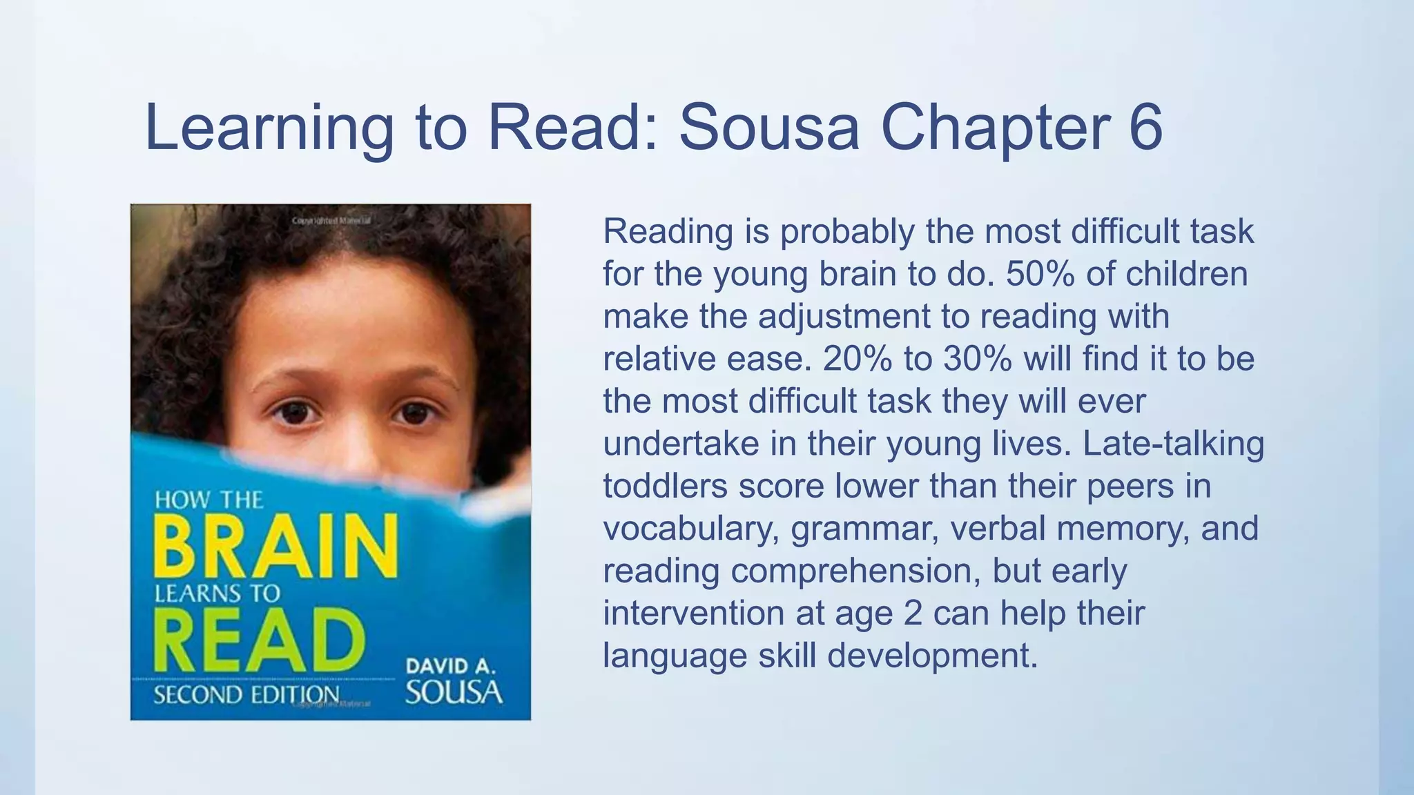 Educ 551 recognizing and overcoming reading problems | PPT