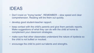 EDUC 551 recognizing and overcoming reading problems | PPT