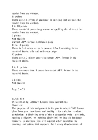 Educ 554 lesson plan template (edtpa – student teaching)this | DOCX