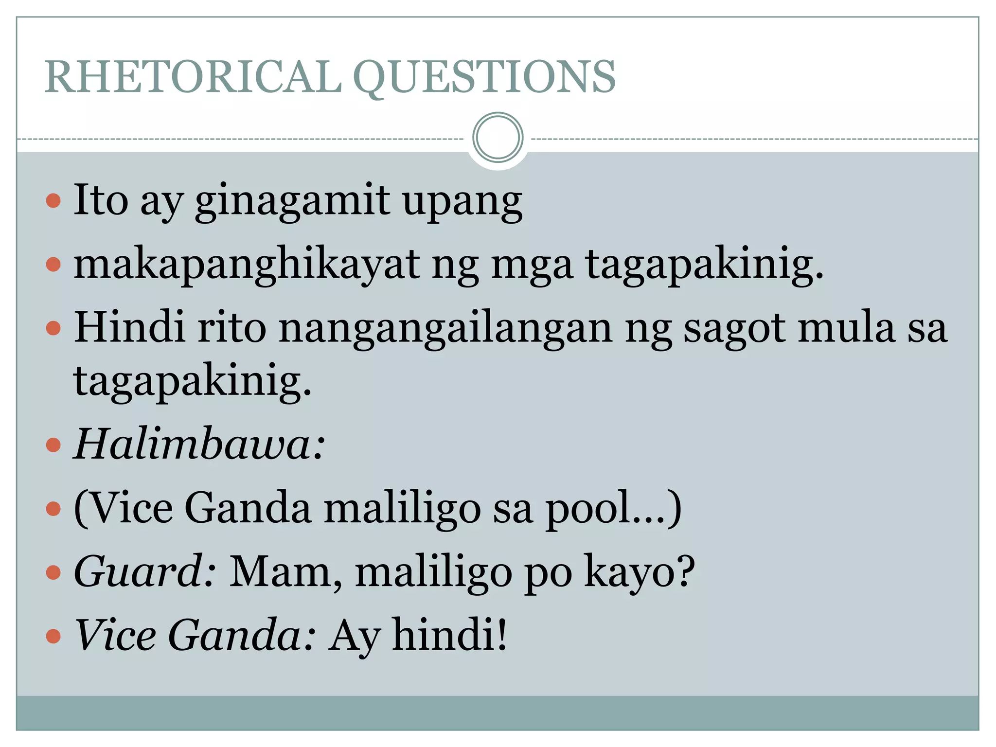 Anim na Antas ng Pagtatanong Ayon sa Ikalawang Antas ng Cognitive ...