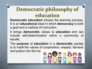 Educ 605: DEMOCRATIC SCHOOL ADMINISTRATION | PPTX