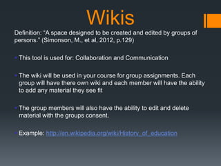 Daniel Janicki's EDUC-6135 Technology Overview | PPT