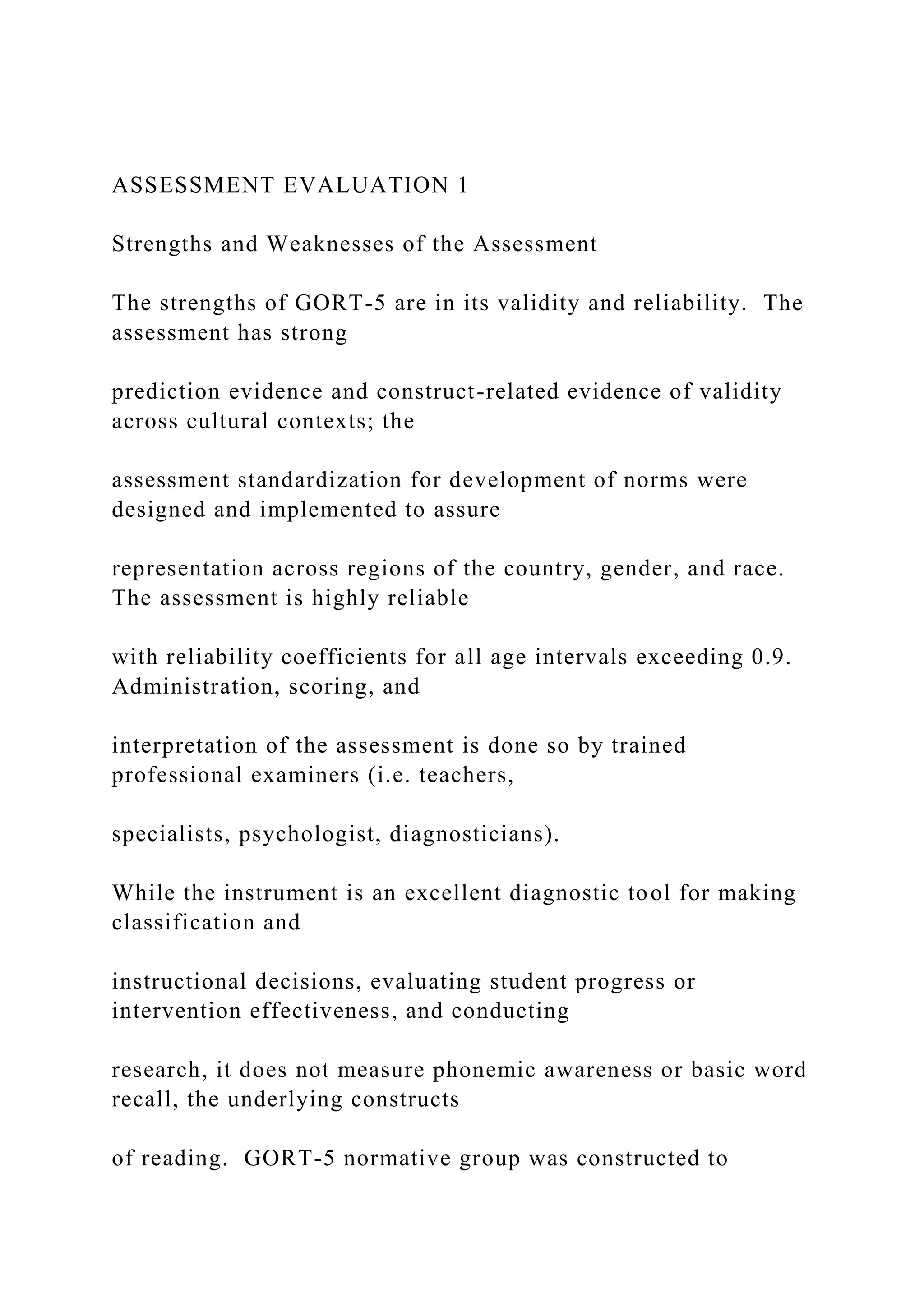 EDUC 622Data Collection Template for Assessment EvaluationsCol.docx