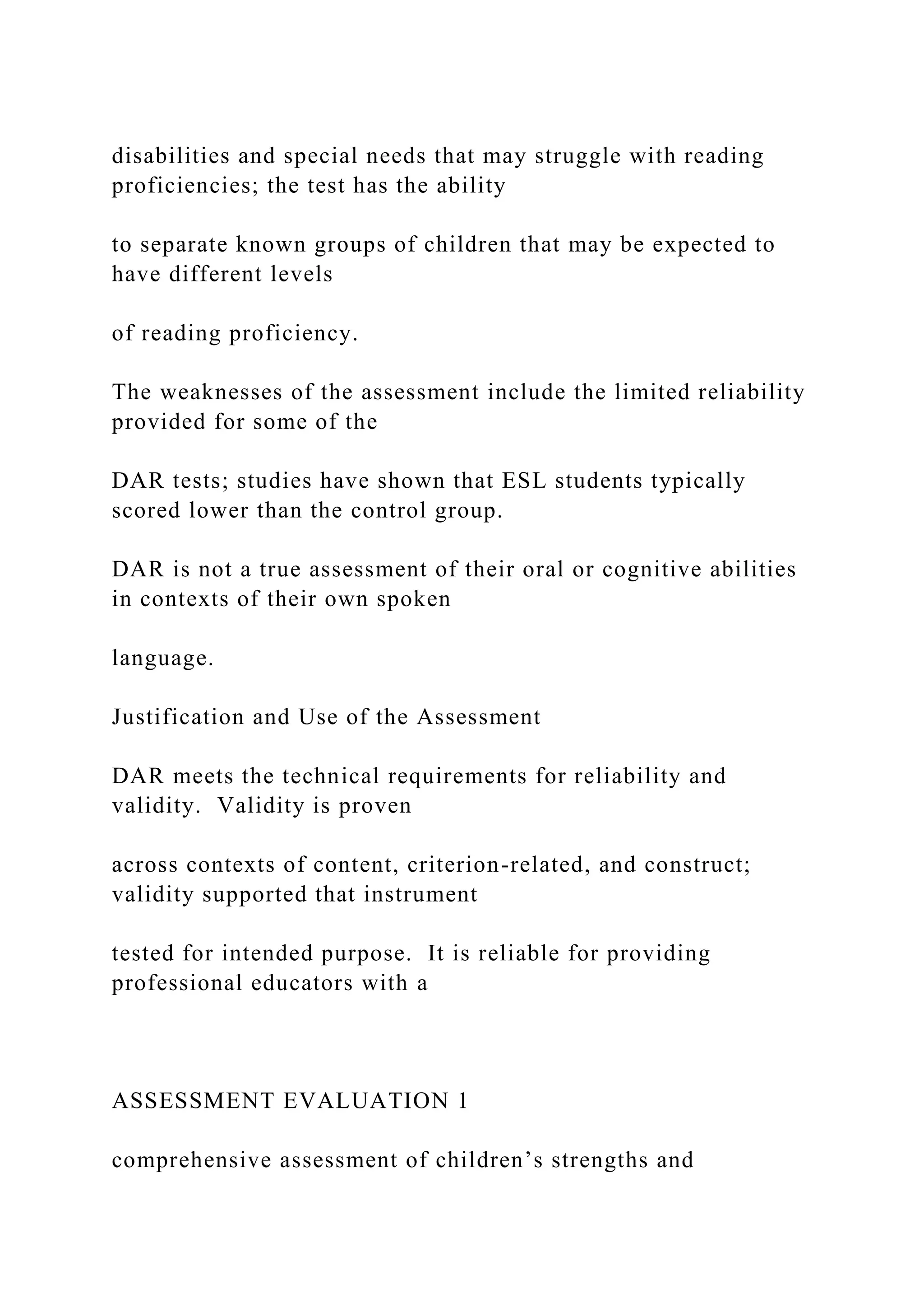EDUC 622Data Collection Template for Assessment EvaluationsCol.docx