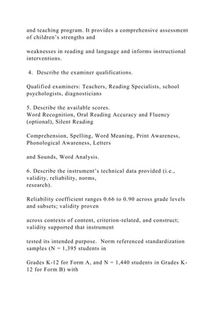 EDUC 622Data Collection Template for Assessment EvaluationsCol.docx