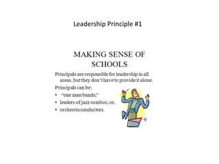 w5 eight principles of leadership | PPTX