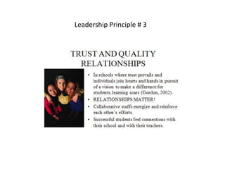 w5 eight principles of leadership | PPTX