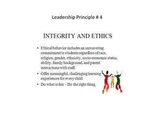 w5 eight principles of leadership | PPTX
