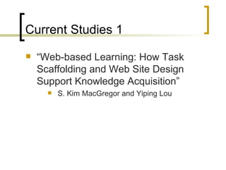 Educ627 Webquest Study Slides | PPT | Educational Assessment | Education