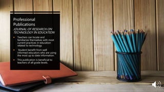 EDUC 630 Professional Development Presentation | PPTX