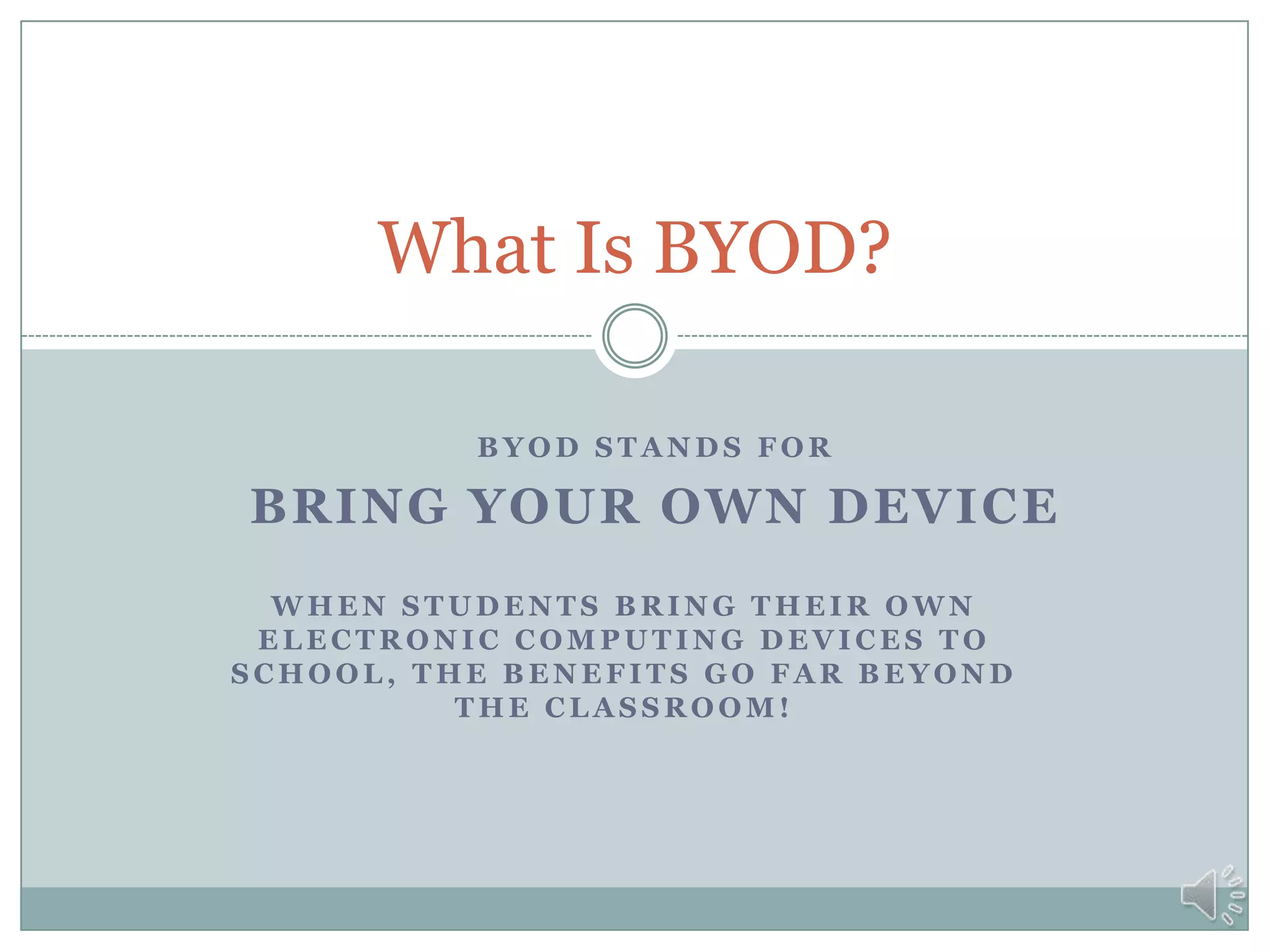 Sample BYOD Technology Proposal | PPTX