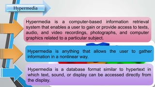 Understanding Hypermedia (Educational Technology 2) | PPT
