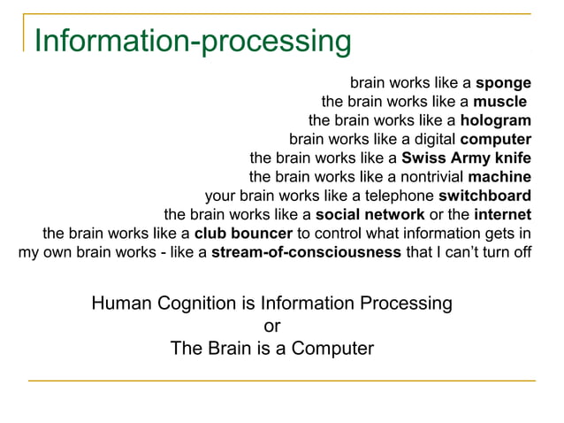 Cognitive Perspective | PPT | Artificial Intelligence | Technology ...