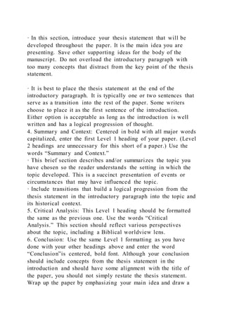 Educ 703 historical topic analysis assignment instructionsove | DOCX