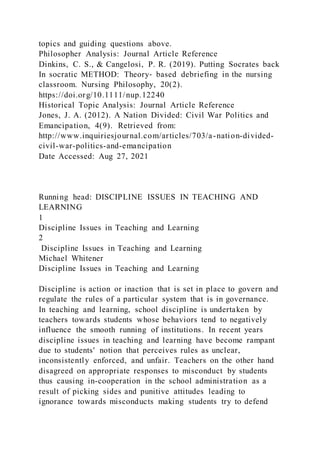 EDUC 703Topic Proposal TemplateStudent Name _______Michael | DOCX