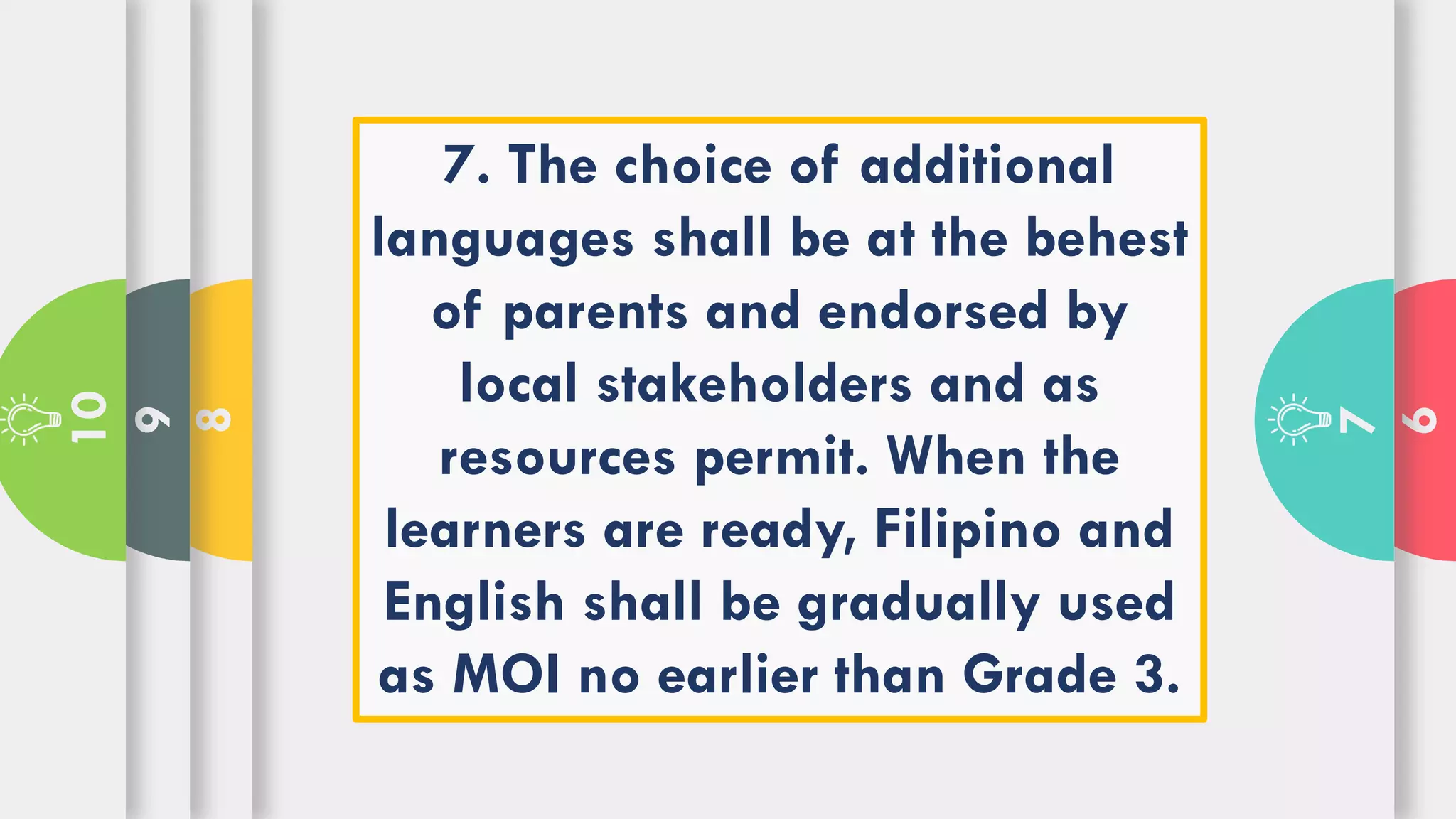 Mother Tongue-Based Multilingual Education in the Philippines | PDF