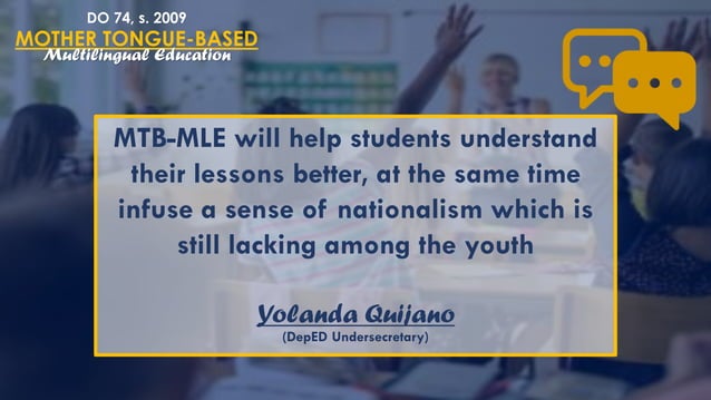 Mother Tongue-Based Multilingual Education in the Philippines | PDF | Education