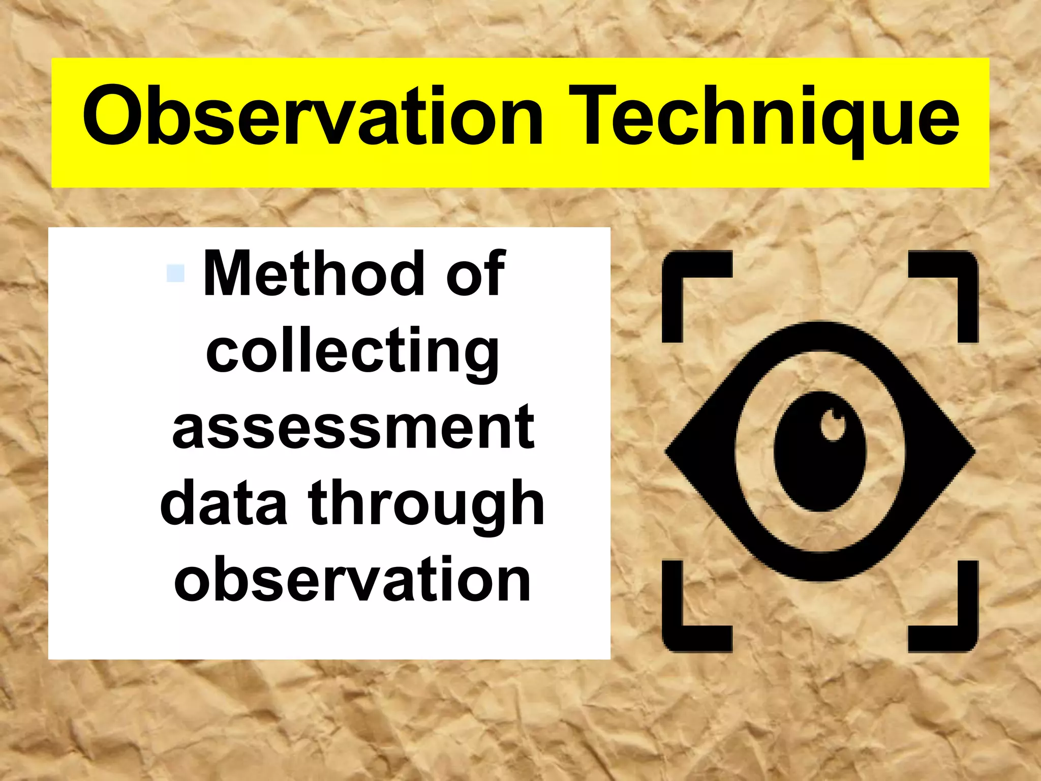 Appropriateness of assessment tools | PPTX