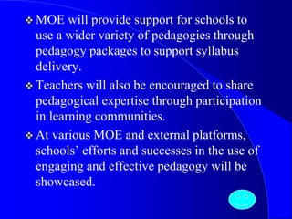 Education Framework in Singapore | PPTX