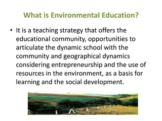Environmental Education | PPT