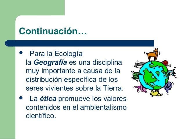 Ecologa Y Educacin Ambiental