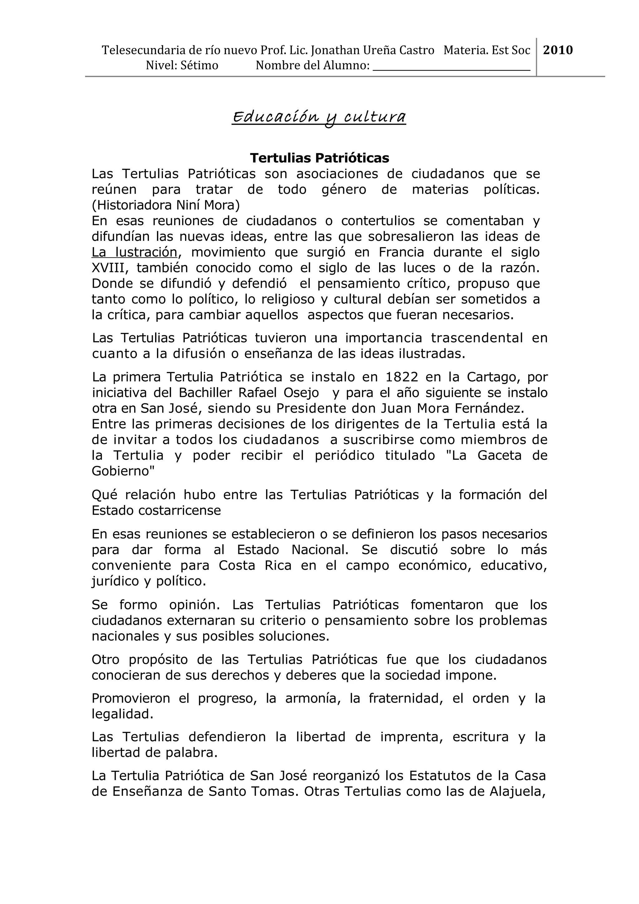 Educación Y Cultura Pdf