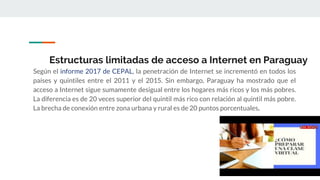 Educacion a distancia en Paraguay | PPTX