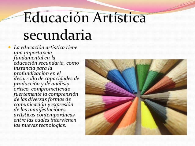 Educacion artistica