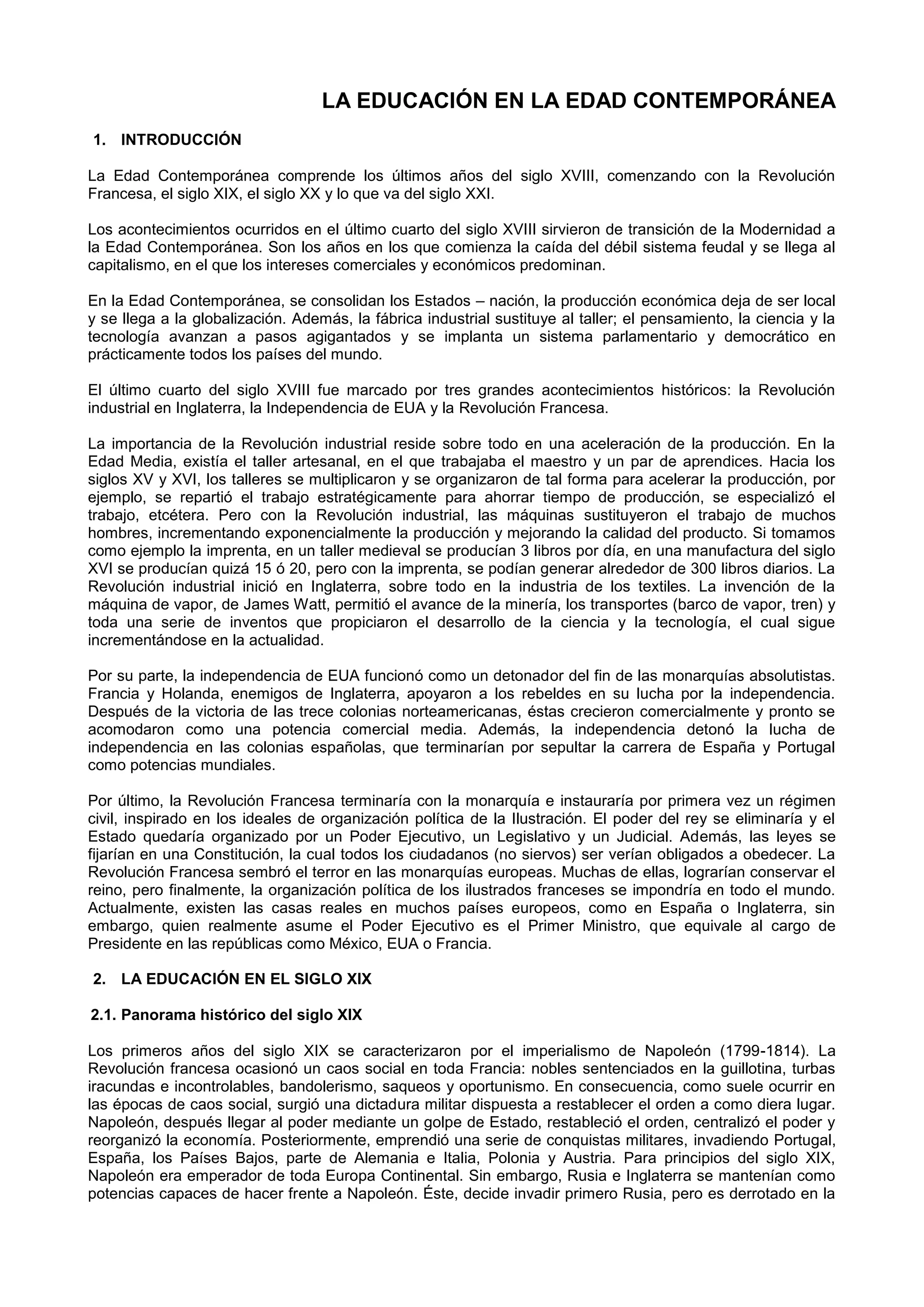 Educacion contemporanea | PDF