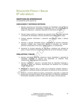 Educacion fisica | PDF