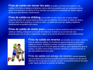 Educacion fisica fintas ana | PPTX