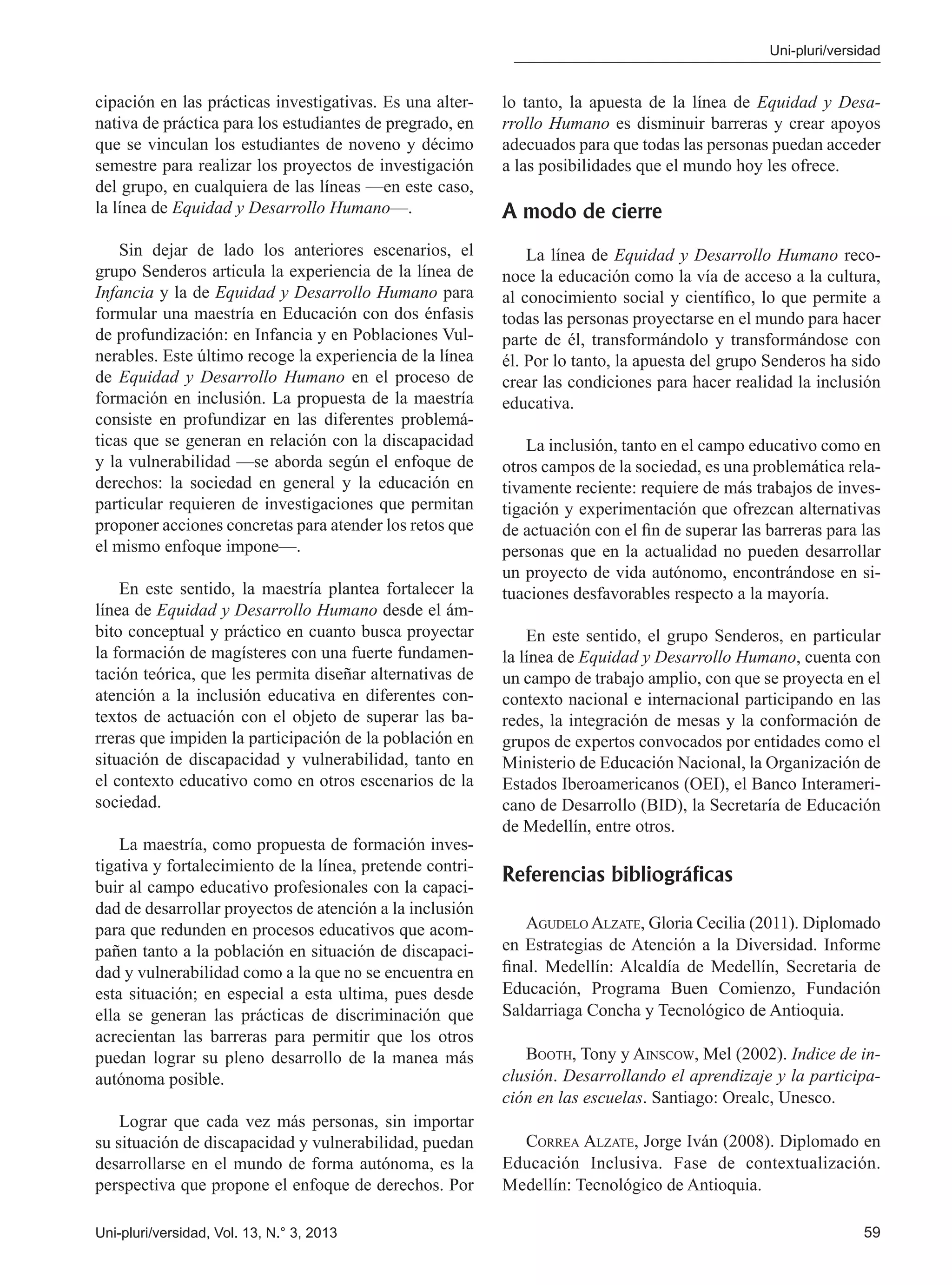 Educacion Inclusiva Pdf Professional School Postgraduate Education