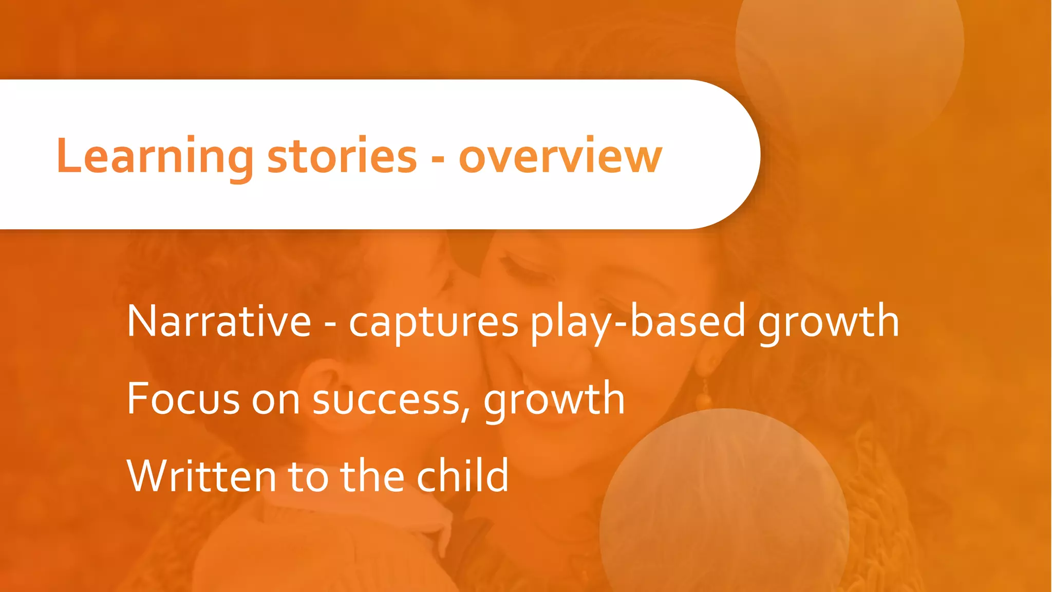 Educa and Learning Stories | PPT