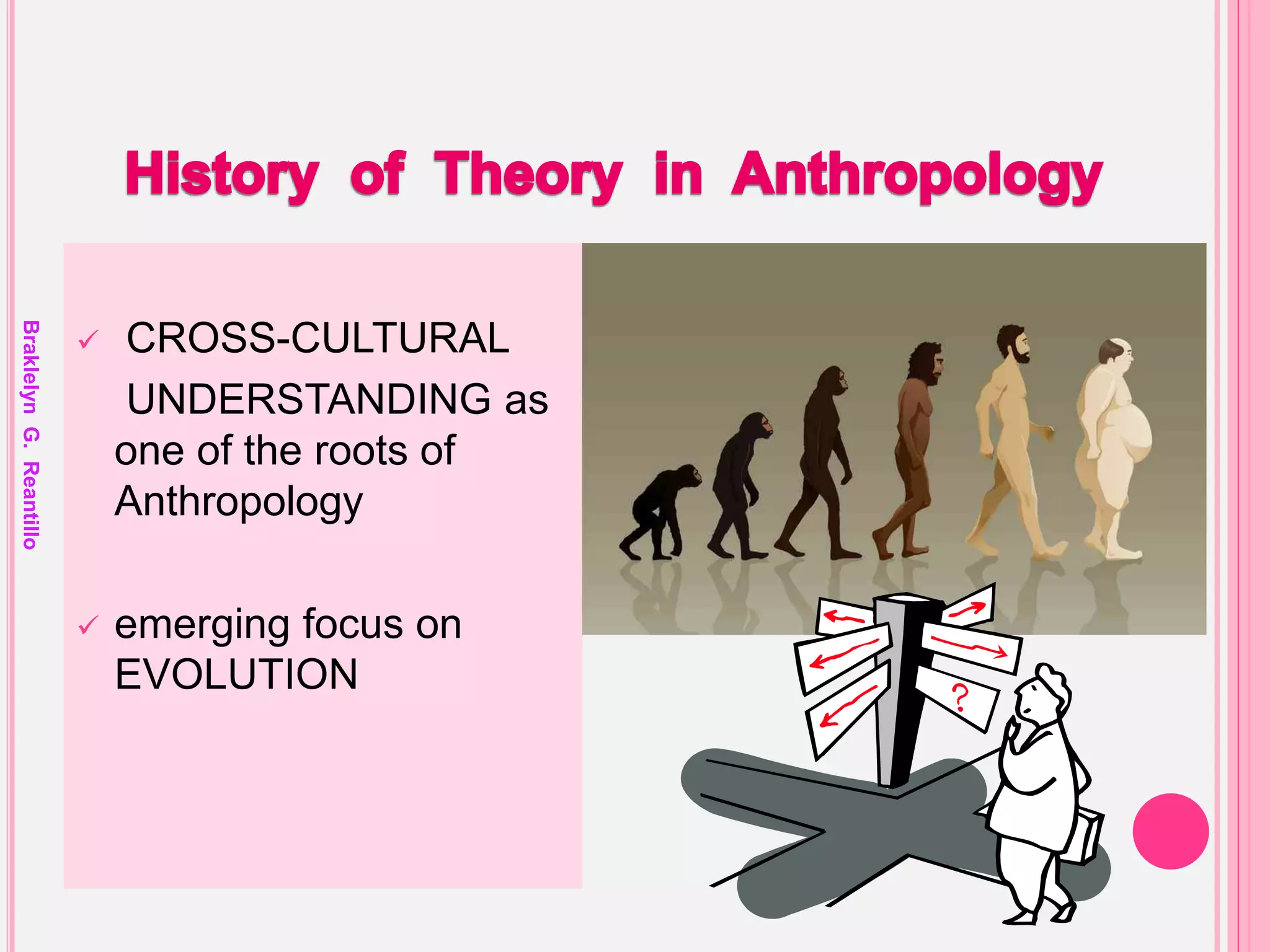 Anthropological Theories and Theoretical Orientations | PPTX