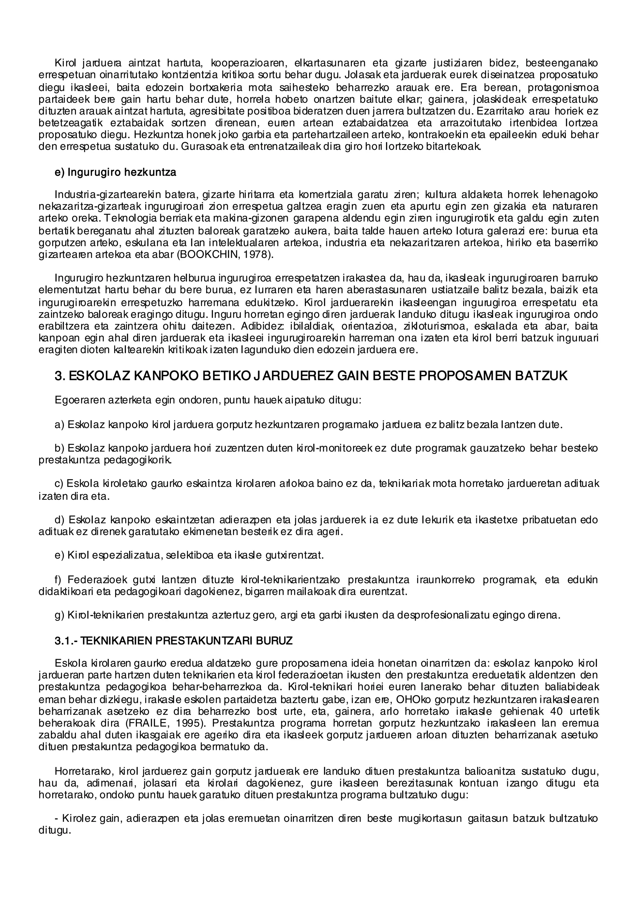 Kirolean eta kirolarekin hezi | PDF