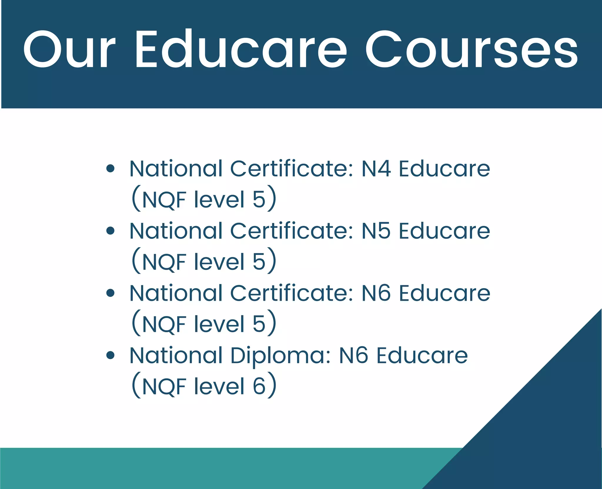 Educare Careers and Courses | PPT