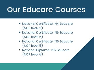 Educare Careers and Courses | PPT