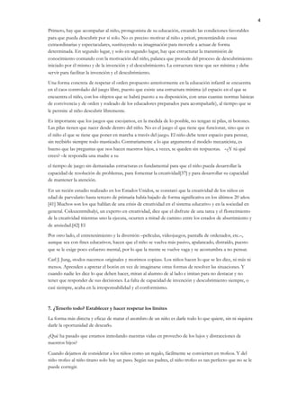 Educar en el asombro, catherine l’ecuyer resumen | PDF
