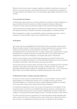 Educar en el asombro, catherine l’ecuyer resumen | PDF