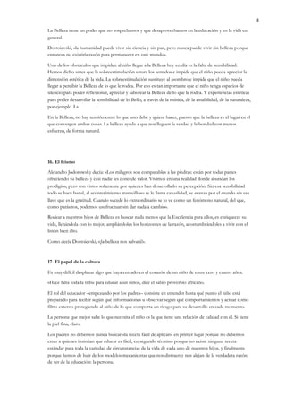 Educar en el asombro, catherine l’ecuyer resumen | PDF