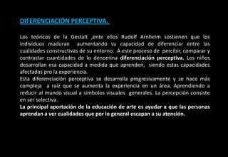 Educar la visión artística. | PPTX