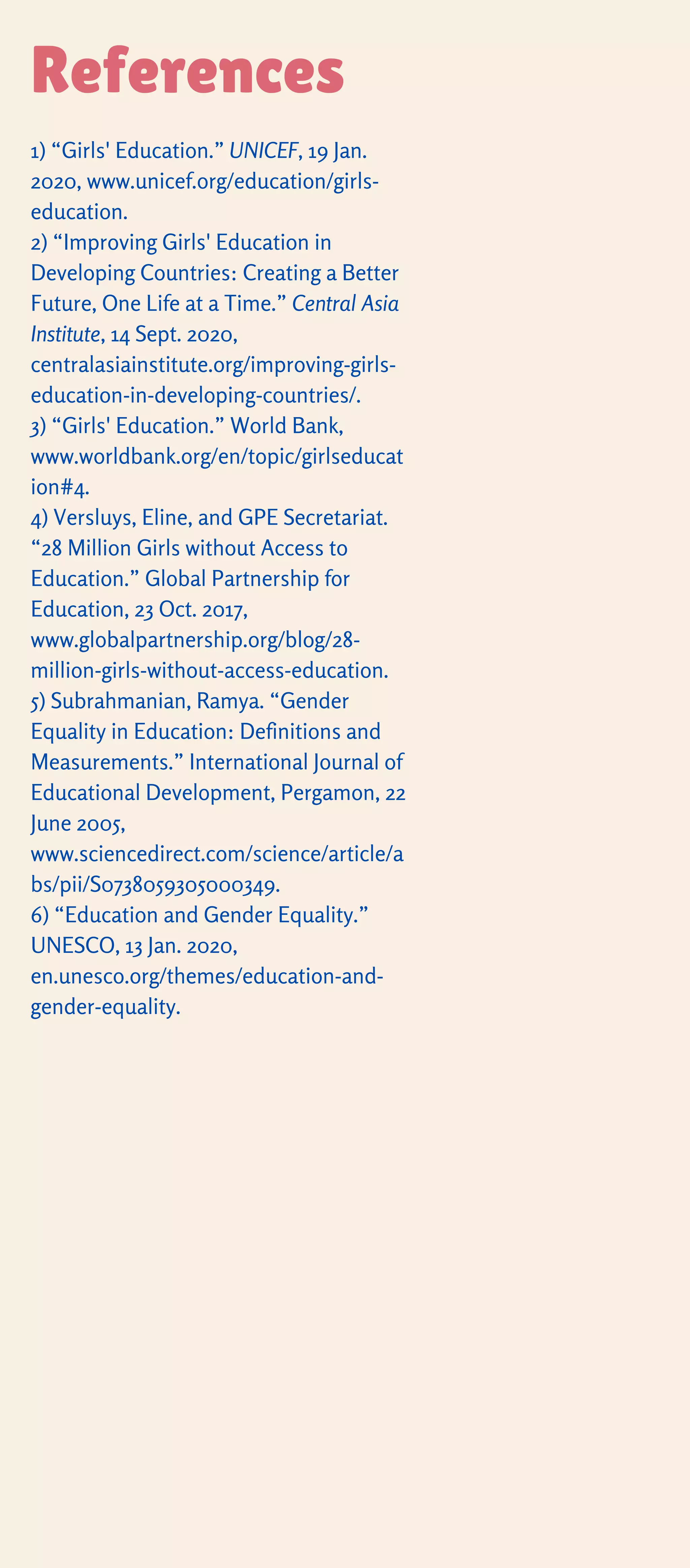 Educate girls infographic | PDF | Education