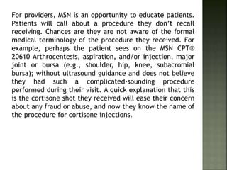 Educate medicare patients using msn | PPT