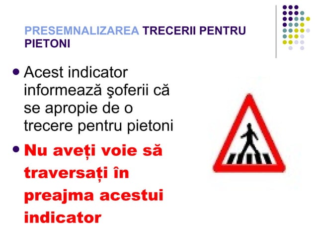 Educatie Rutiera Circulatia | PPT
