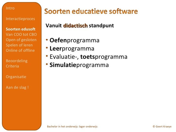 Educatieve software