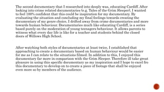 Educating cardiff ppt | PPTX