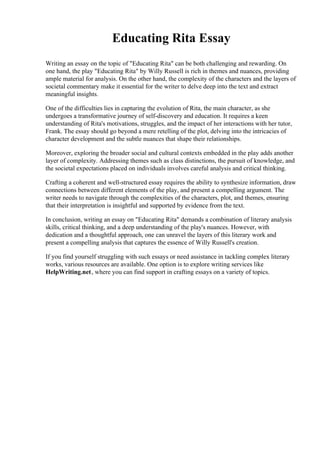 Educating Rita Essay.pdf